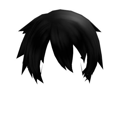 Anime Black Hair - Ghoks | Roblox Item - Rolimon's