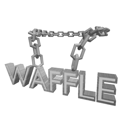 Silver Waffle Chain | Roblox Item - Rolimon's