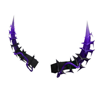 Purple Poisoned Horns | Roblox Item - Rolimon's