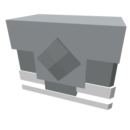 Silver Blocky Armor (Chestplate/Wrong Texture) | Roblox Item - Rolimon's