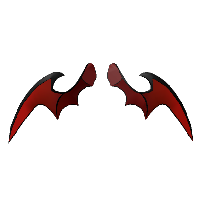 Demon Low Wings (Red and Black) | Roblox Item - Rolimon's
