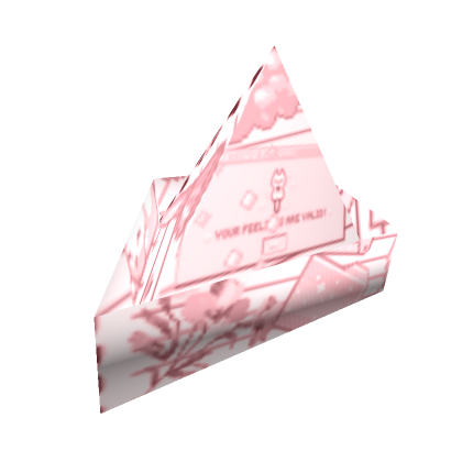 Fluttering Paper Hat | Roblox Item - Rolimon's