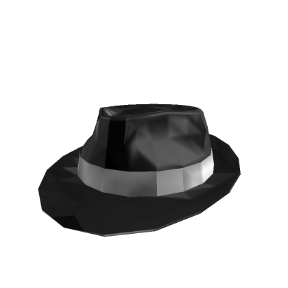 Black Sparkle Time Fedora | Roblox Limited Item - Rolimon's