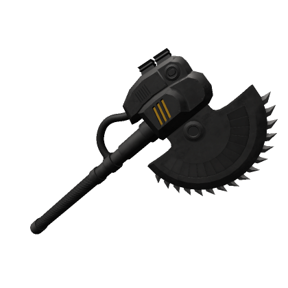 Chainsaw Axe - Black | Roblox Item - Rolimon's