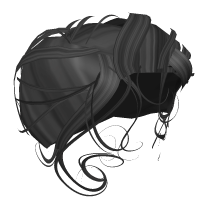 Athena's Wet short haircut in Black | Roblox Item - Rolimon's