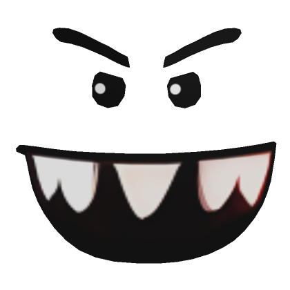 😊 Tooth Monster Face (3D) 😊 | Roblox Item - Rolimon's