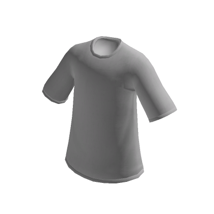 Gray Plain Oversized T-Shirt | Roblox Item - Rolimon's