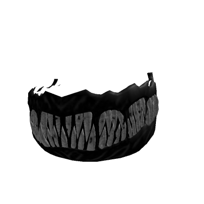 Black Damascus Oni Mouth Mask | Roblox Item - Rolimon's