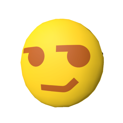 Smirk Emoji Mask 😏 | Roblox Item - Rolimon's