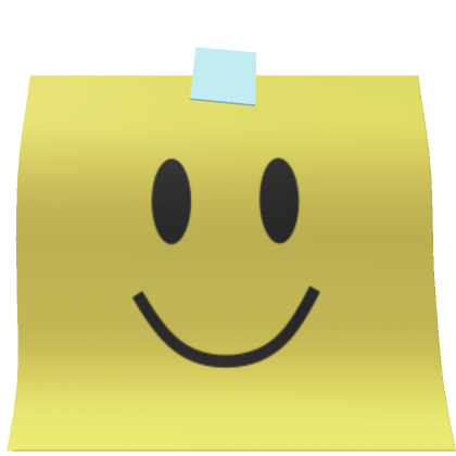 Happy Note (Face) | Roblox Item - Rolimon's
