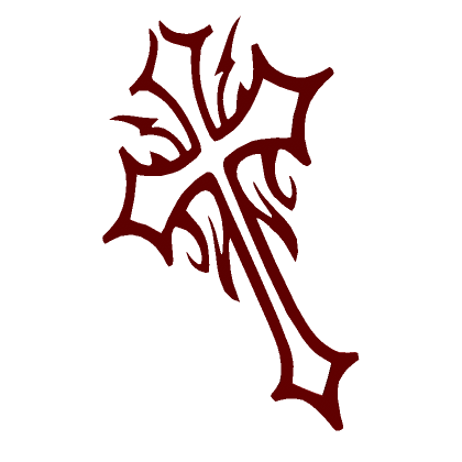 Cool Cross Face Sticker - Red | Roblox Item - Rolimon's