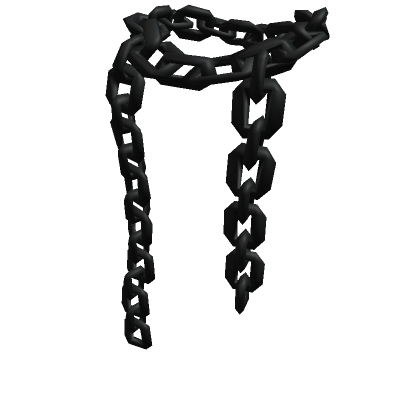Wrapped small black long chain - DRESSX | Roblox Item - Rolimon's