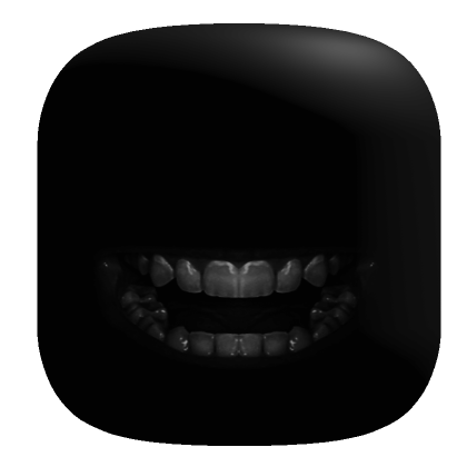 Dientes Clásicos Sombreados - Roblox