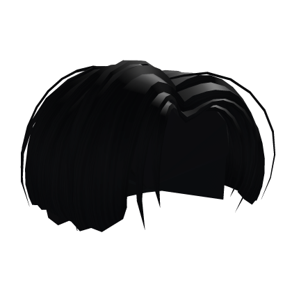 School Boy Middle Part in Black | Roblox Item - Rolimon's