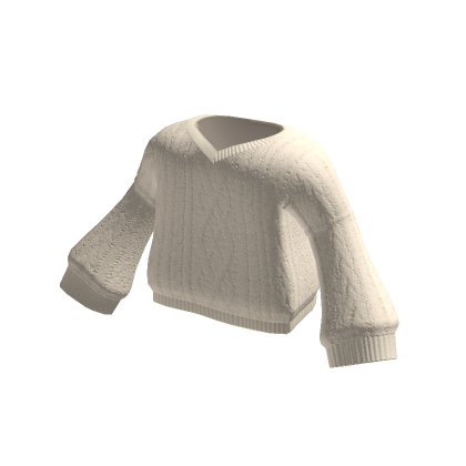 🍀Beige Knit Sweater | Roblox Item - Rolimon's