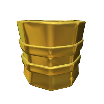 Golden Bucket Head | Roblox Item - Rolimon's