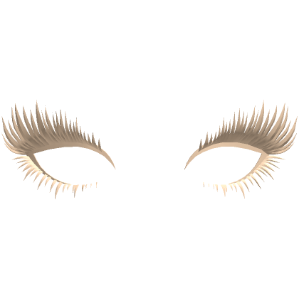 Voluminous Eyelashes in Blonde | Roblox Item - Rolimon's
