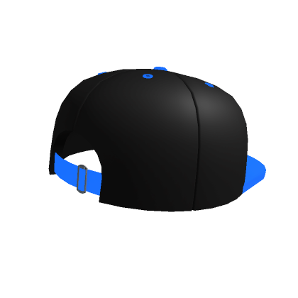 Backwards Neon Blue Cap | Roblox Item - Rolimon's