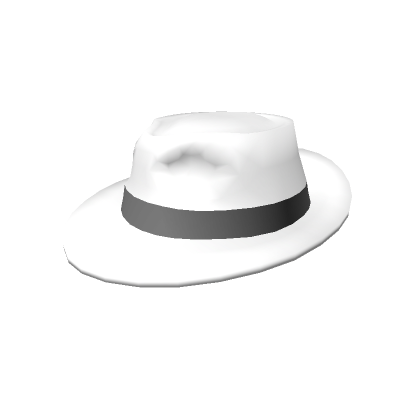 Matte White Fedora | Roblox Item - Rolimon's