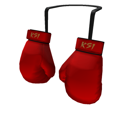 Boxing Gloves - KSI | Roblox Limited Item - Rolimon's