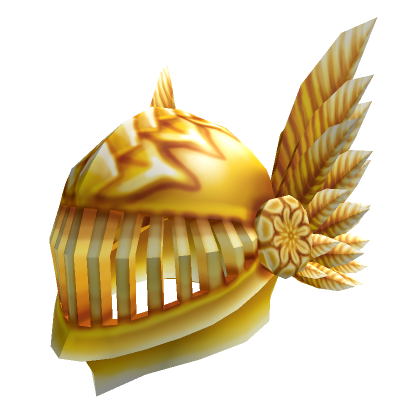 Winged Helmet of the Gold Knight | Roblox Item - Rolimon's
