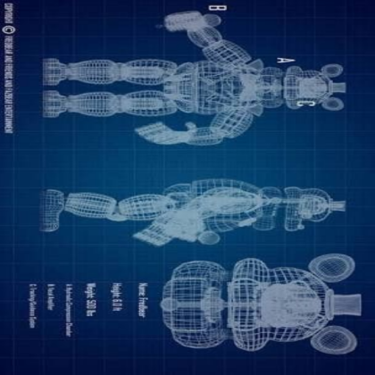 FNAF Fredbear blueprint