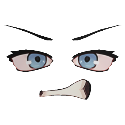 😑 Annoyed Face (3D) 😑 | Roblox Item - Rolimon's
