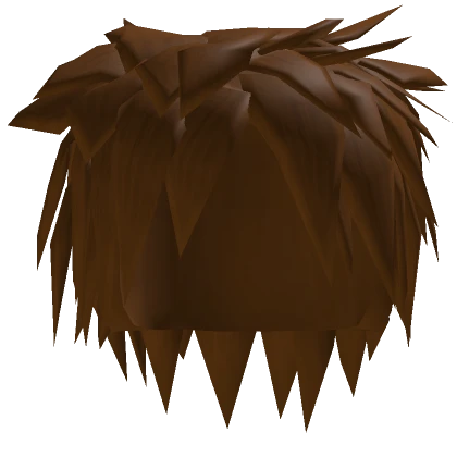Brown Messy Punk Scene Hair | Roblox Item - Rolimon's
