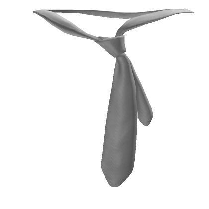White Loose Neck Tie 1.0 | Roblox Item - Rolimon's