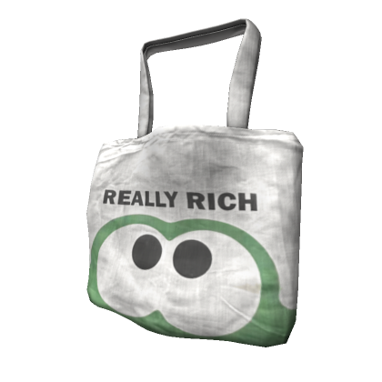 Really Rich Tote Bag 1.0's Code & Price - RblxTrade