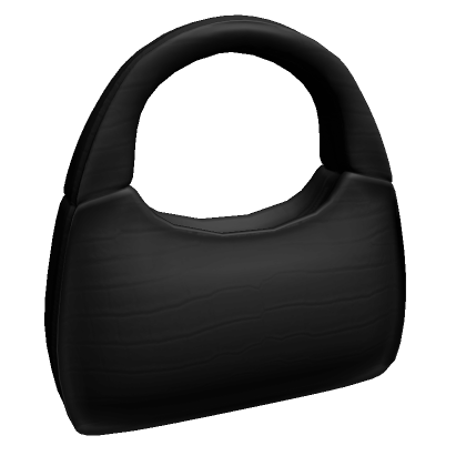 Simplistic Faux Leather Purse in Black | Roblox Item - Rolimon's