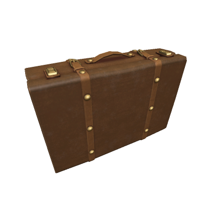 Vintage Travel Suitcase Brown 1.0 | Roblox Item - Rolimon's