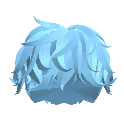 Blue Messy Hair | Roblox Item - Rolimon's