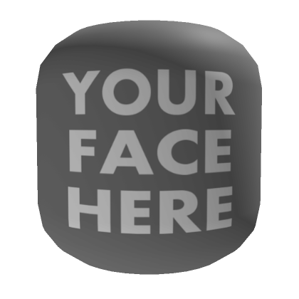 Your Face Here Mask | Roblox Item - Rolimon's