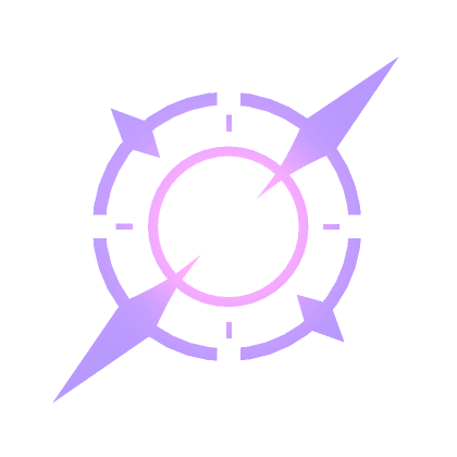 Purple Diamond Crosshair Halo | Roblox Item - Rolimon's