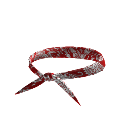 [Neck] Tied Red Bandana | Roblox Item - Rolimon's
