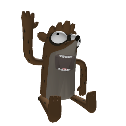 Regular Show Accessory - Rigby on your shoulder | Roblox Item - Rolimon's