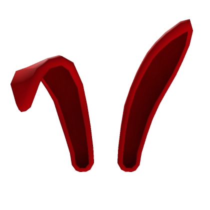Red Bunny Ears | Roblox Item - Rolimon's