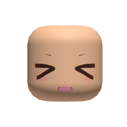Cute embarrassed chibi face | Roblox Item - Rolimon's