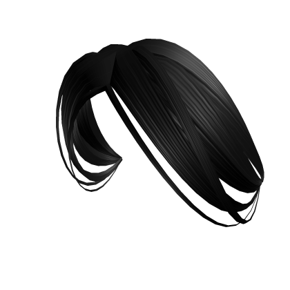 NewSide Bangs in Black | Roblox Item - Rolimon's