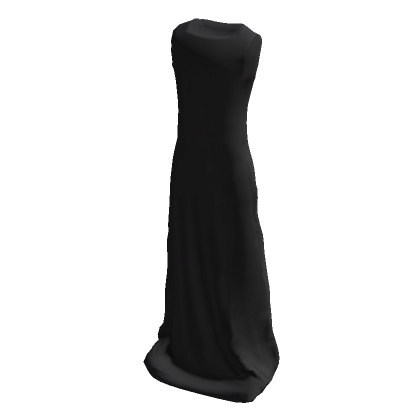 Soft Dress in Black | Roblox Item - Rolimon's
