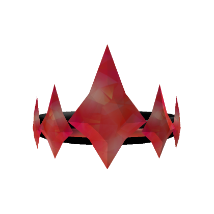 Red Sparkle Crown | Roblox Item - Rolimon's