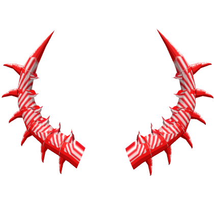 Candycane Hellbound Negative Demonic Horns Xmas | Roblox Item - Rolimon's