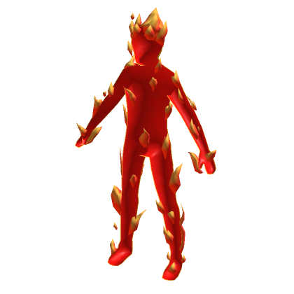 💀 Scorching Fire Suit | Roblox Item - Rolimon's