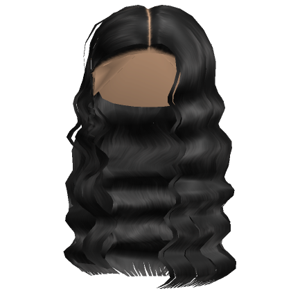 ʚ cheveux ondulés noirs - Roblox