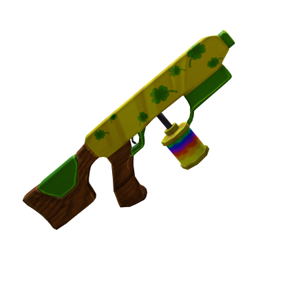 Leprachaun's Gold Rainbow Laser Gun | Roblox Item - Rolimon's