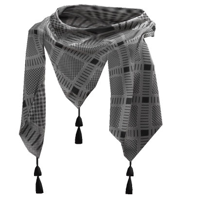 Palestinian Keffiyeh Scarf - Classic Rig | Roblox Item - Rolimon's