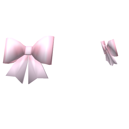 pink hair bows | Roblox Item - Rolimon's