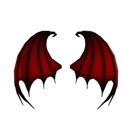 Huge Vampire Wings Red | Roblox Item - Rolimon's