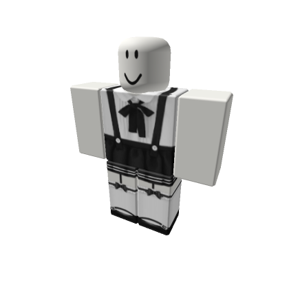 Kawaii skirt with suspenders - Roblox